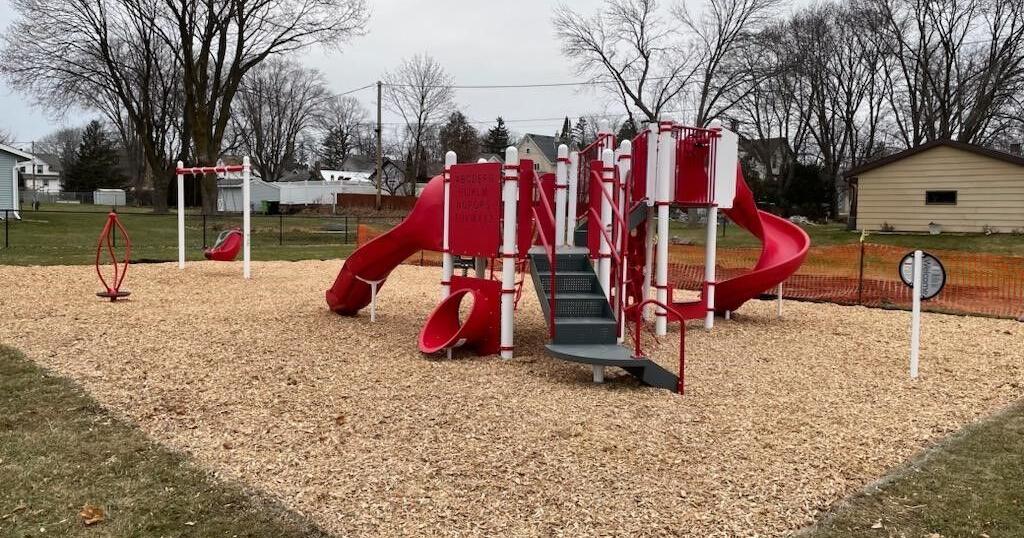 Candy Cane Park receives new playground equipment | Washington Co. News ...