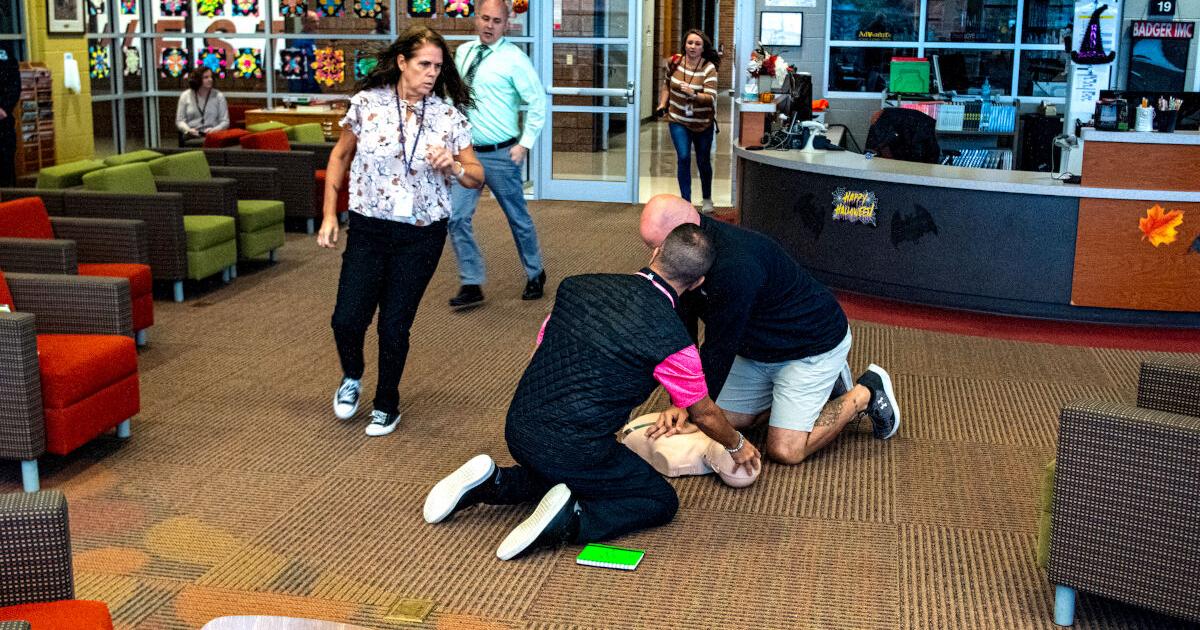 ‘Project ADAM saves lives’: Badger Middle School teachers have ...