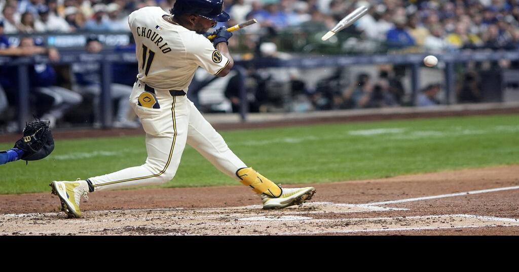 Brewers win 5-4 to snap 3-game skid and end Dodgers' 5-game winning ...