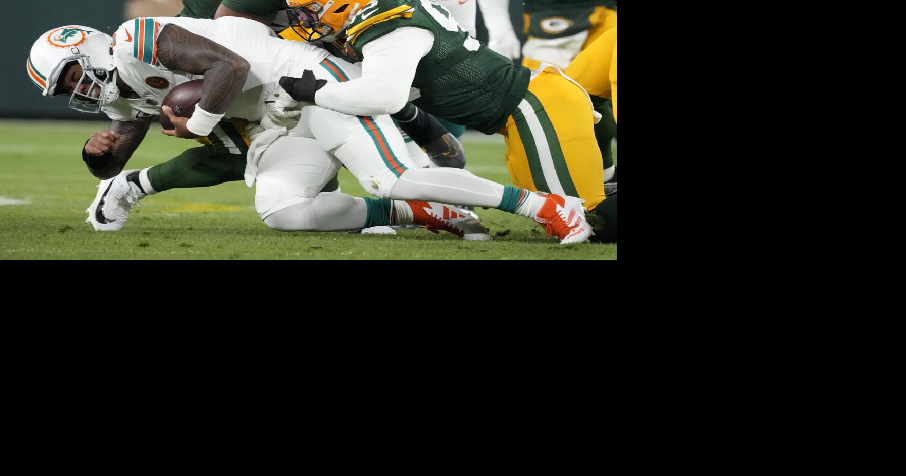 Love, Packers freeze Dolphins at Lambeau | Waukesha Co. Sports ...