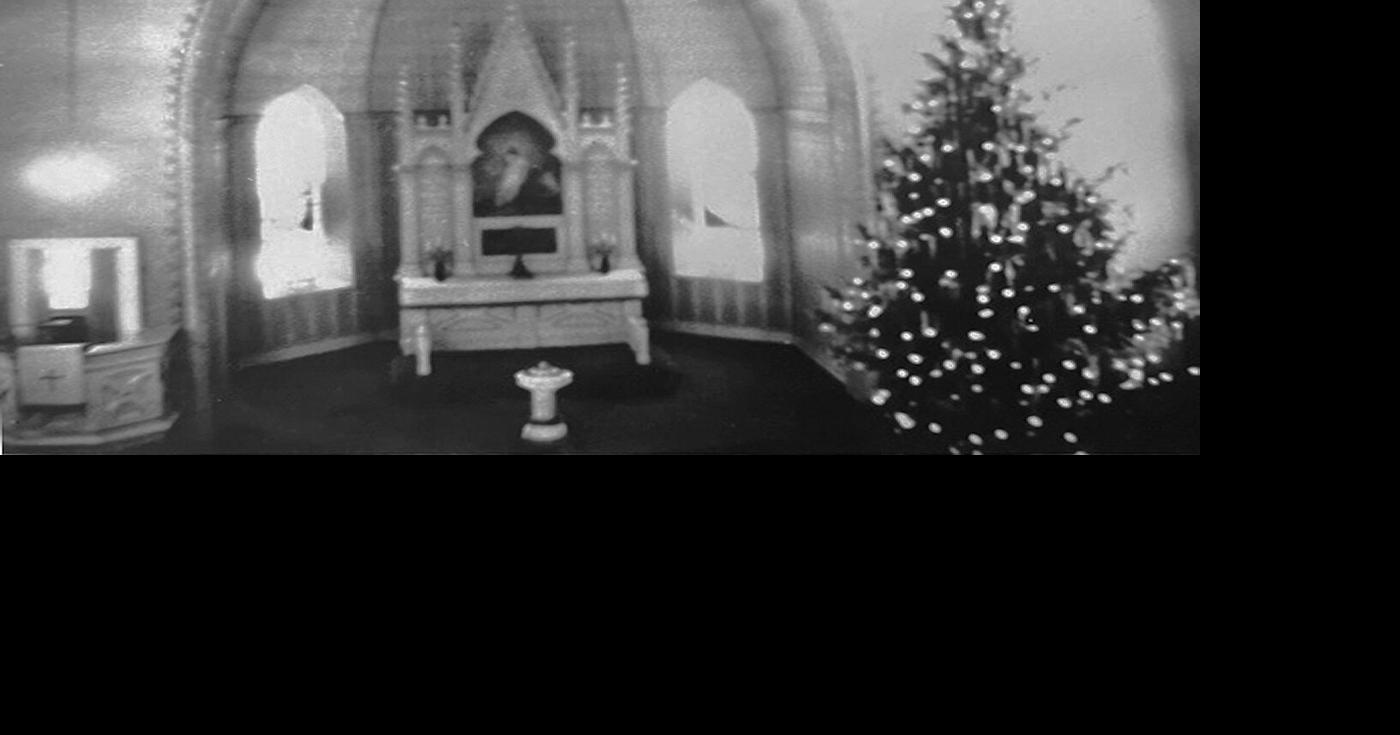 Scenes from the past: Trinity Freistadt Lutheran Church Christmas tree ...