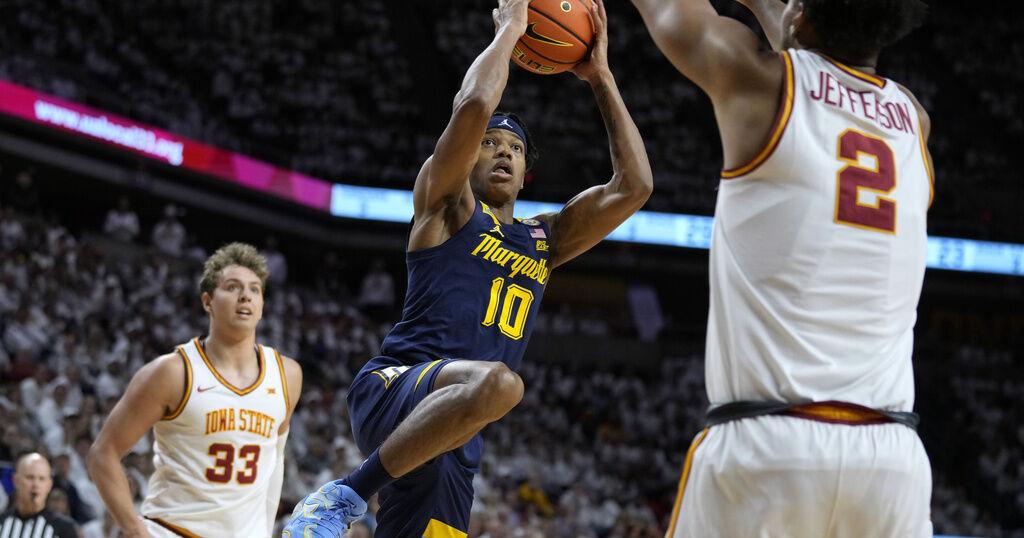 Keshon Gilbert scores 24 points to lead No. 6 Iowa State past No. 5 ...