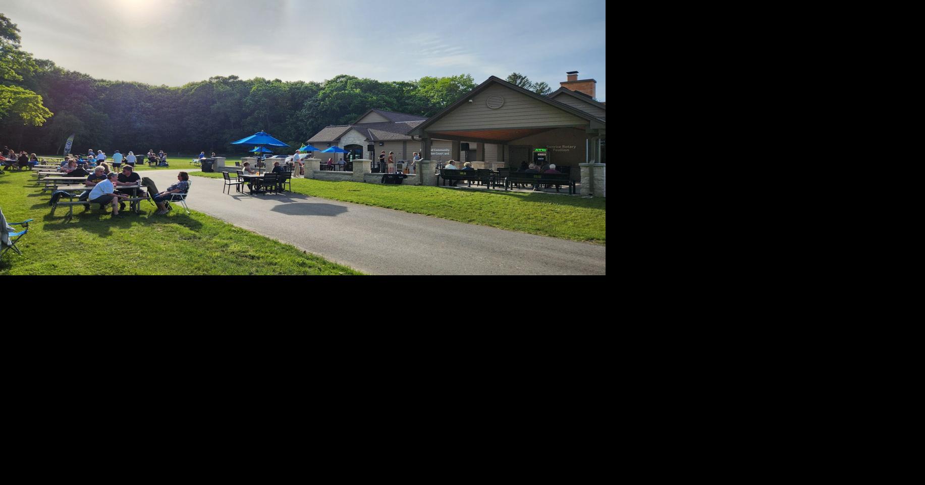 Regner Park Beach House hosts first-ever beer garden | Washington Co ...