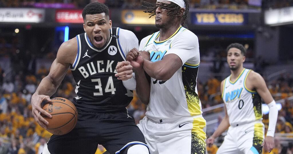 Bucks' supporting cast struggles to help Antetokounmpo in series ...