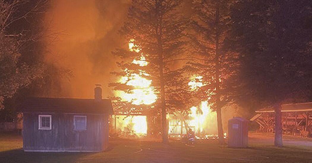 Fire burns down one of 12 Trinity Freistadt Historical Site buildings ...