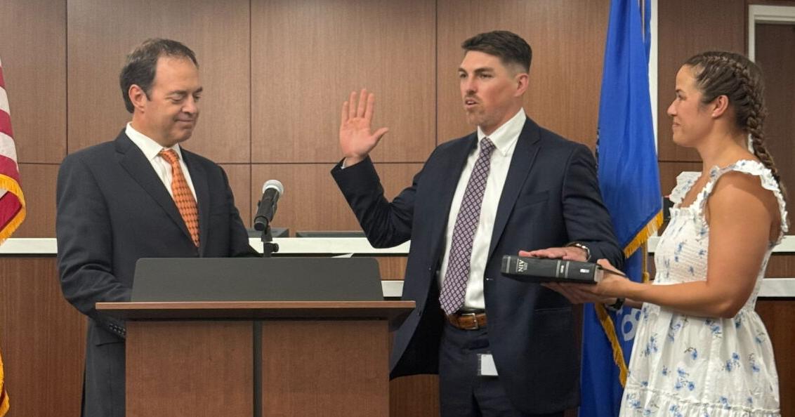 Judge Zachary Wittchow takes office in Waukesha County | Waukesha Co ...
