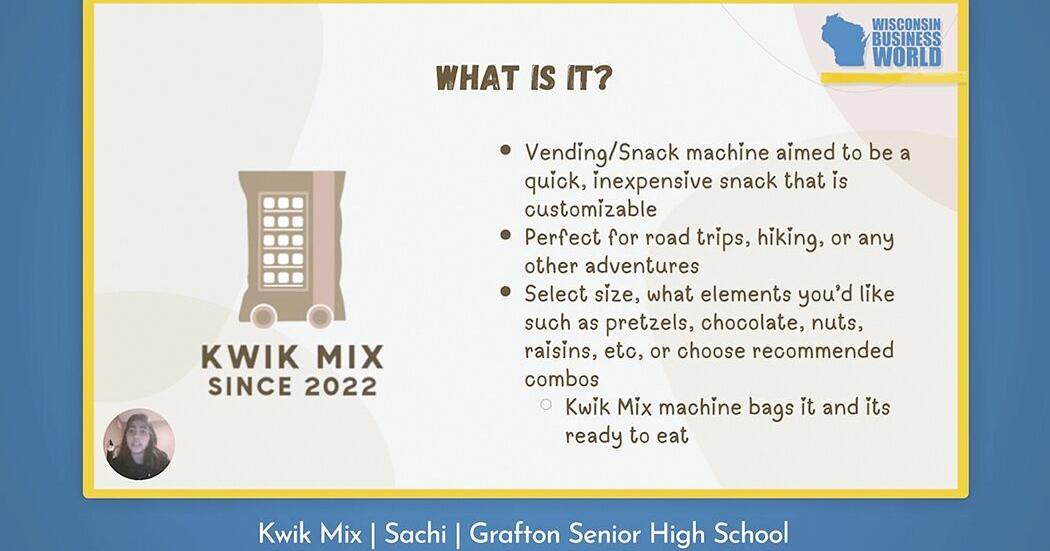 Kwik Mix idea nets Grafton freshman a Kwik Trip innovation prize ...