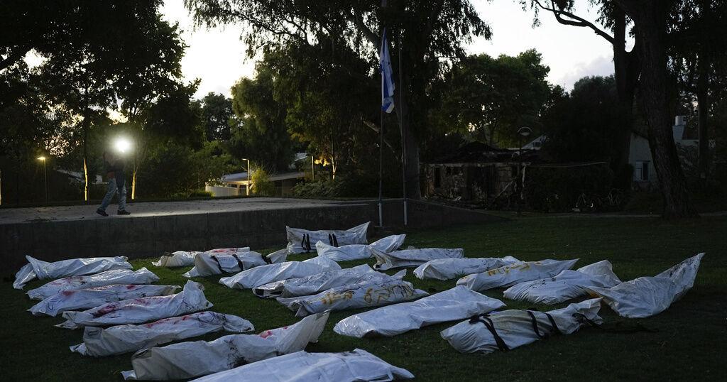 After a hard fight to clear militants, Israeli soldiers find a scene of ...