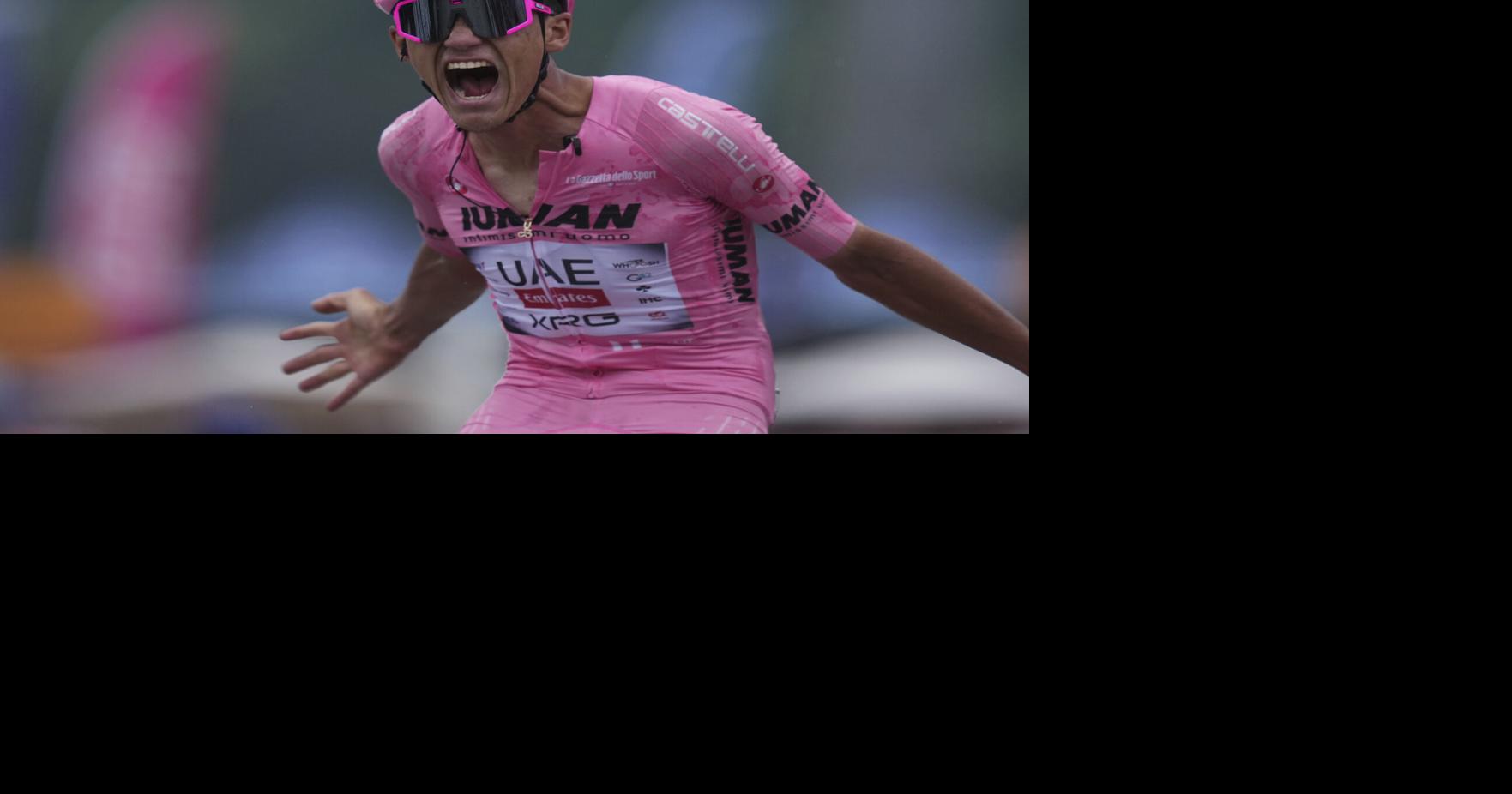 From disappointment to triumph: Giro leader Isaac Del Toro claims ...