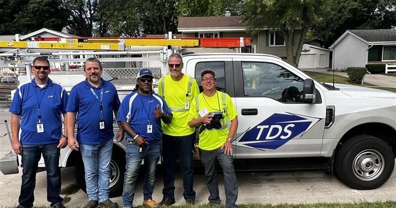TDS announces fiber installed for first West Bend customer | Washington ...