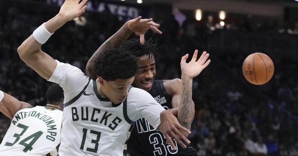 Nets build big lead and barely hang on down the stretch for 113-110 victory over Bucks ...
