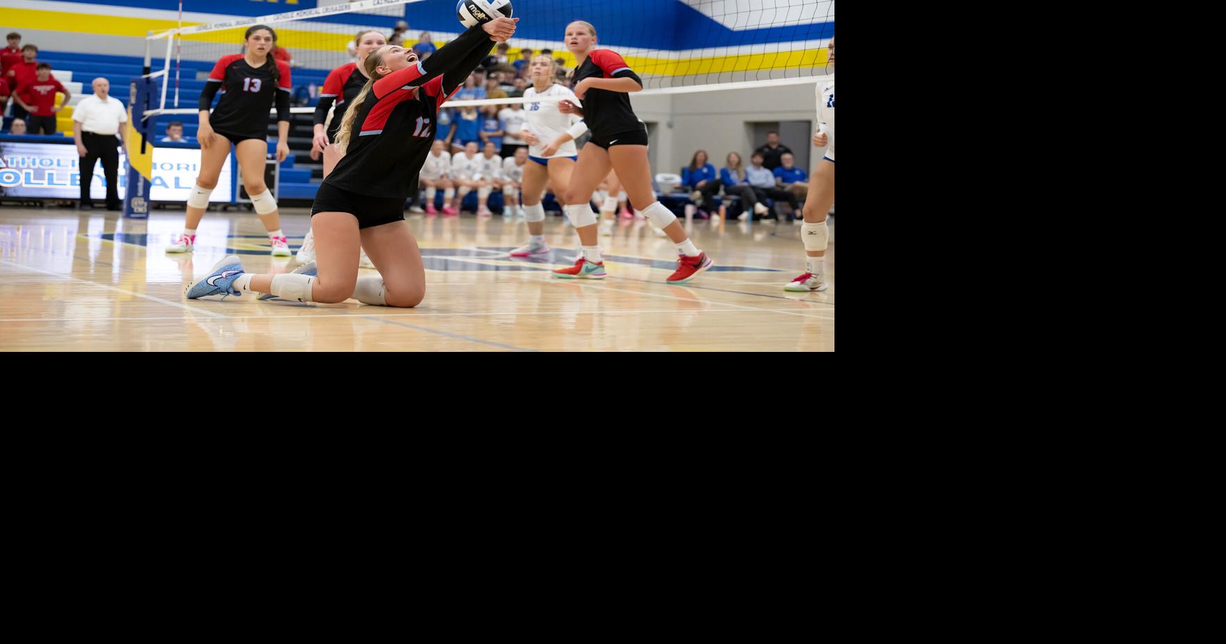 Catholic Memorial girls volleyball team wins against Arrowhead ...