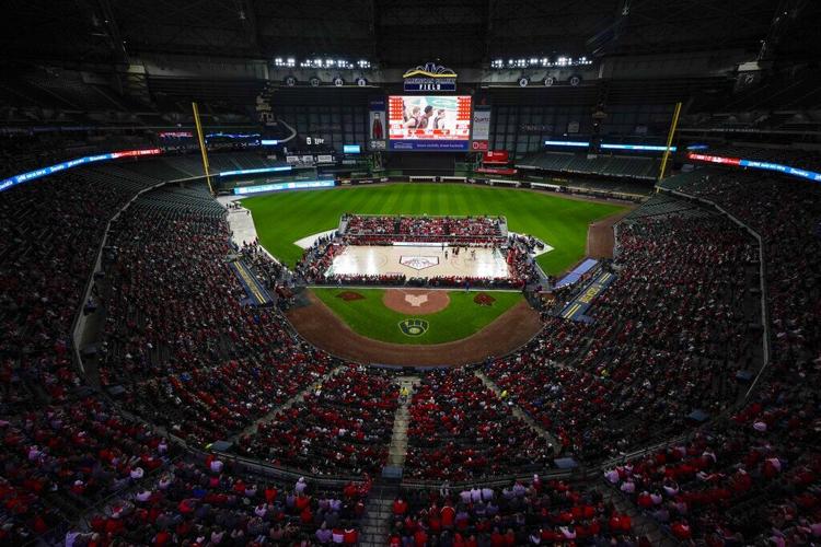 Wisconsin beats Stanford 60-50 at Brewers' home stadium | Wisconsin ...