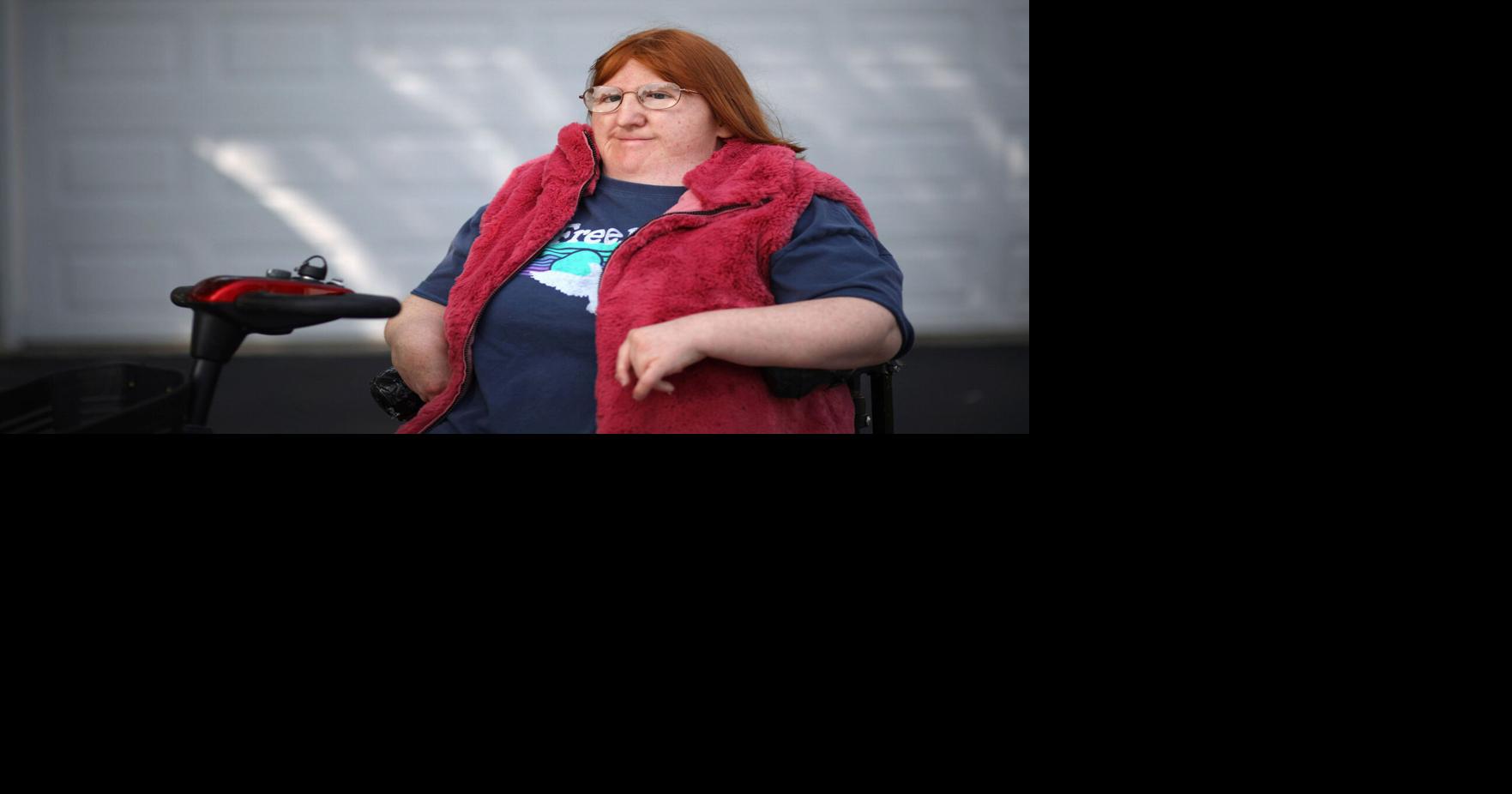 At 39, disability activist Melissa Blake is modeling in her first ...