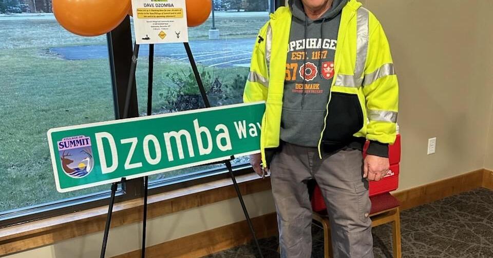 Summit DPW worker recognized for service to village | Oconomowoc News ...