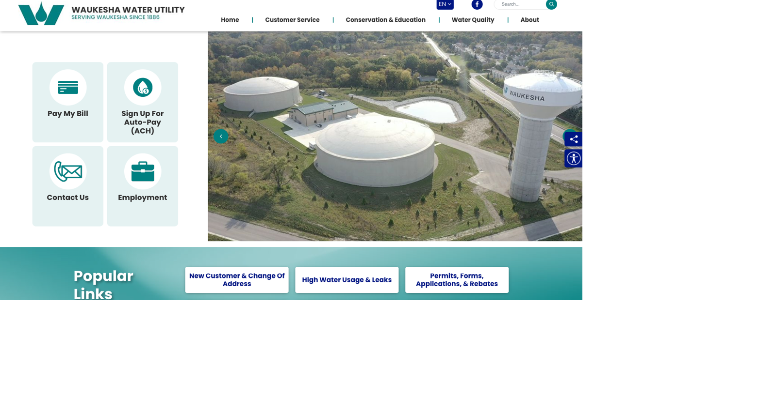 Waukesha Water Utility website gets new look | Waukesha Co. News ...