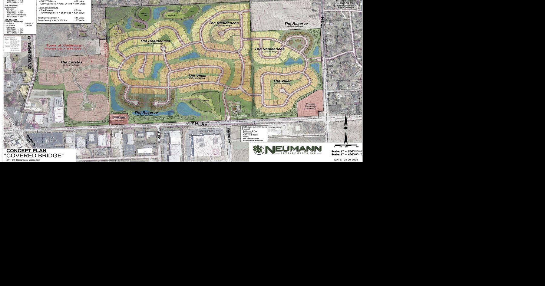 Cedarburg housing proposal downsized: Neumann lowers number of homes ...