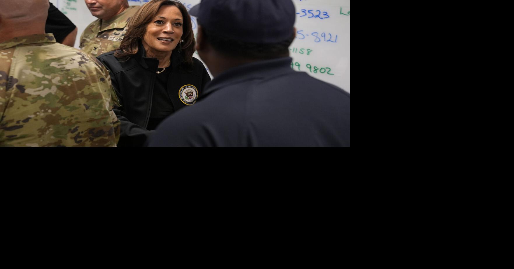 Harris and Biden are fanning out across the Southeast as devastation ...