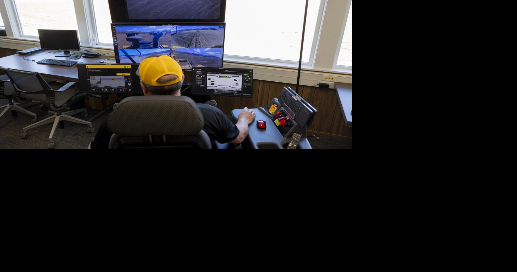 Autonomous tractors plow path to the future at Caterpillar’s secluded ...