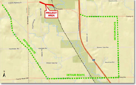 Washington County: Work to begin on County Trunk Highway D from Nenno ...
