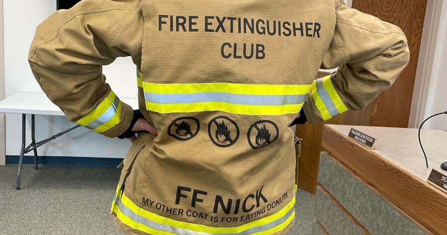 Slinger Fire Department inducts police officer into Fire Extinguisher ...