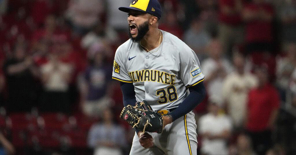Frankie Montas stars as the Brewers beat the struggling Cardinals 3-2 ...