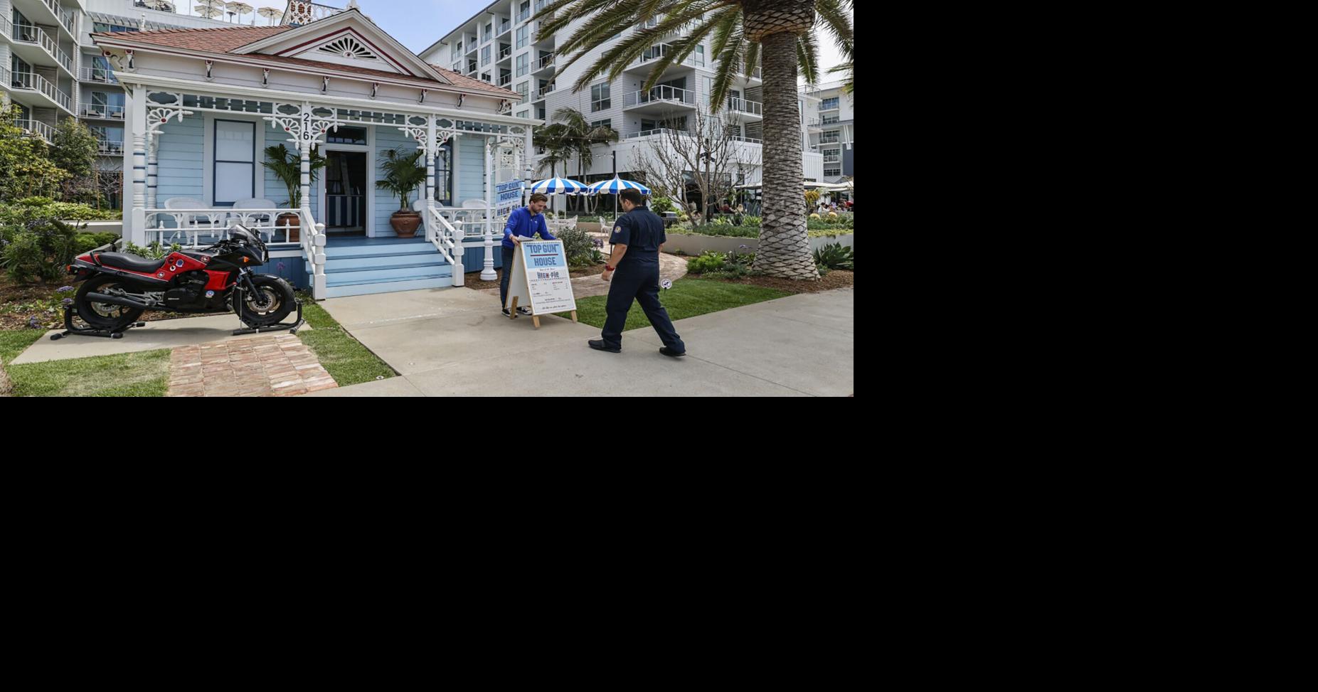 Oceanside's famed 'Top Gun' house reopens as nostalgic pie shop ...