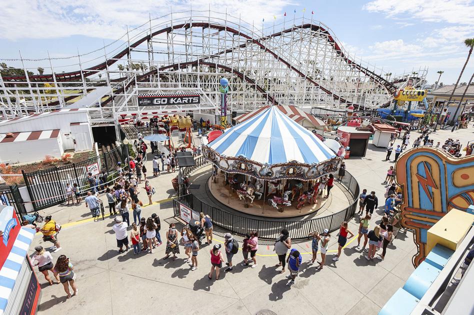 Roller coasters anyone? Legoland, Belmont Park among first California ...