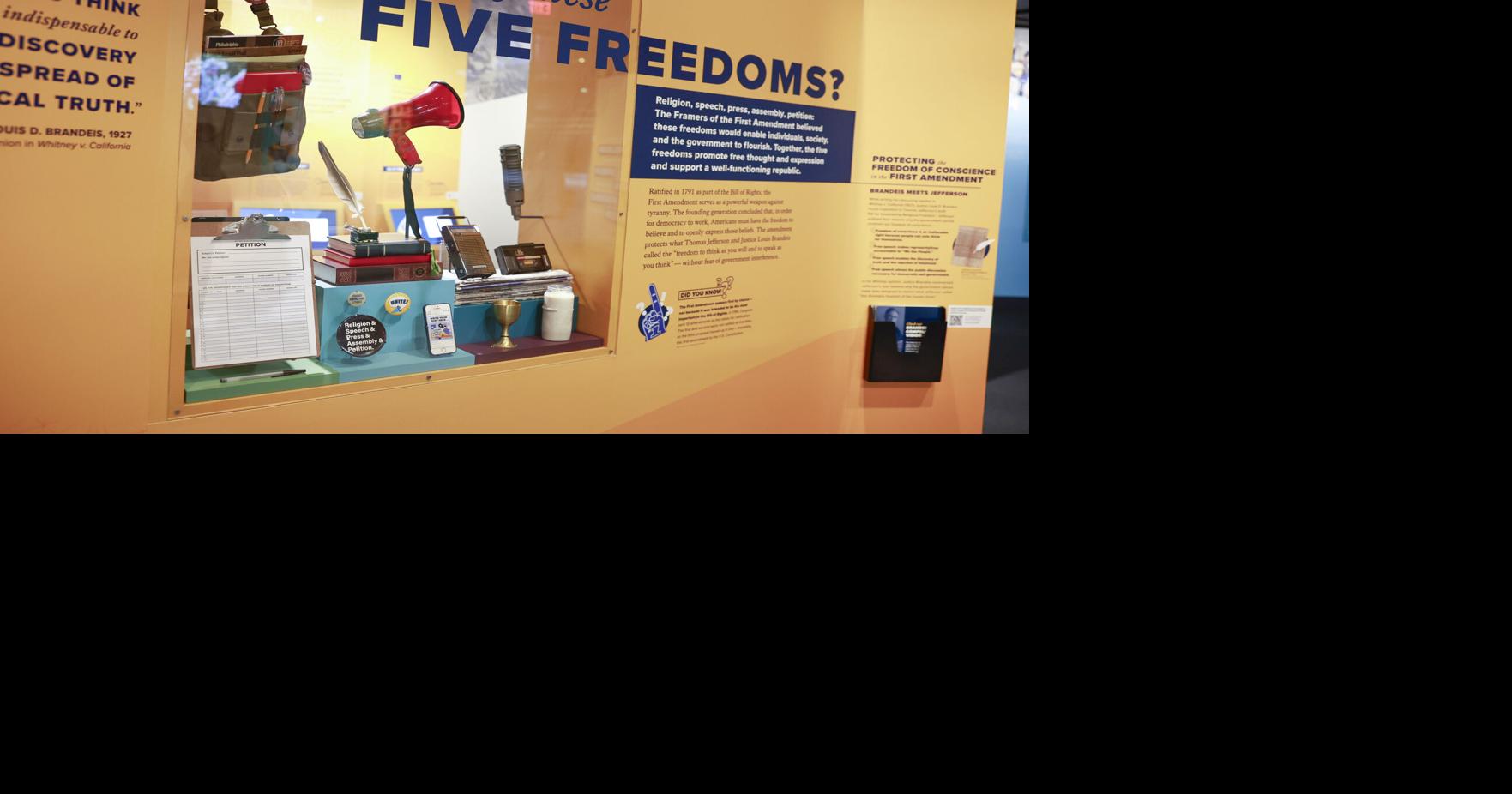 A walk through Philly Constitution Center’s new First Amendment Gallery ...
