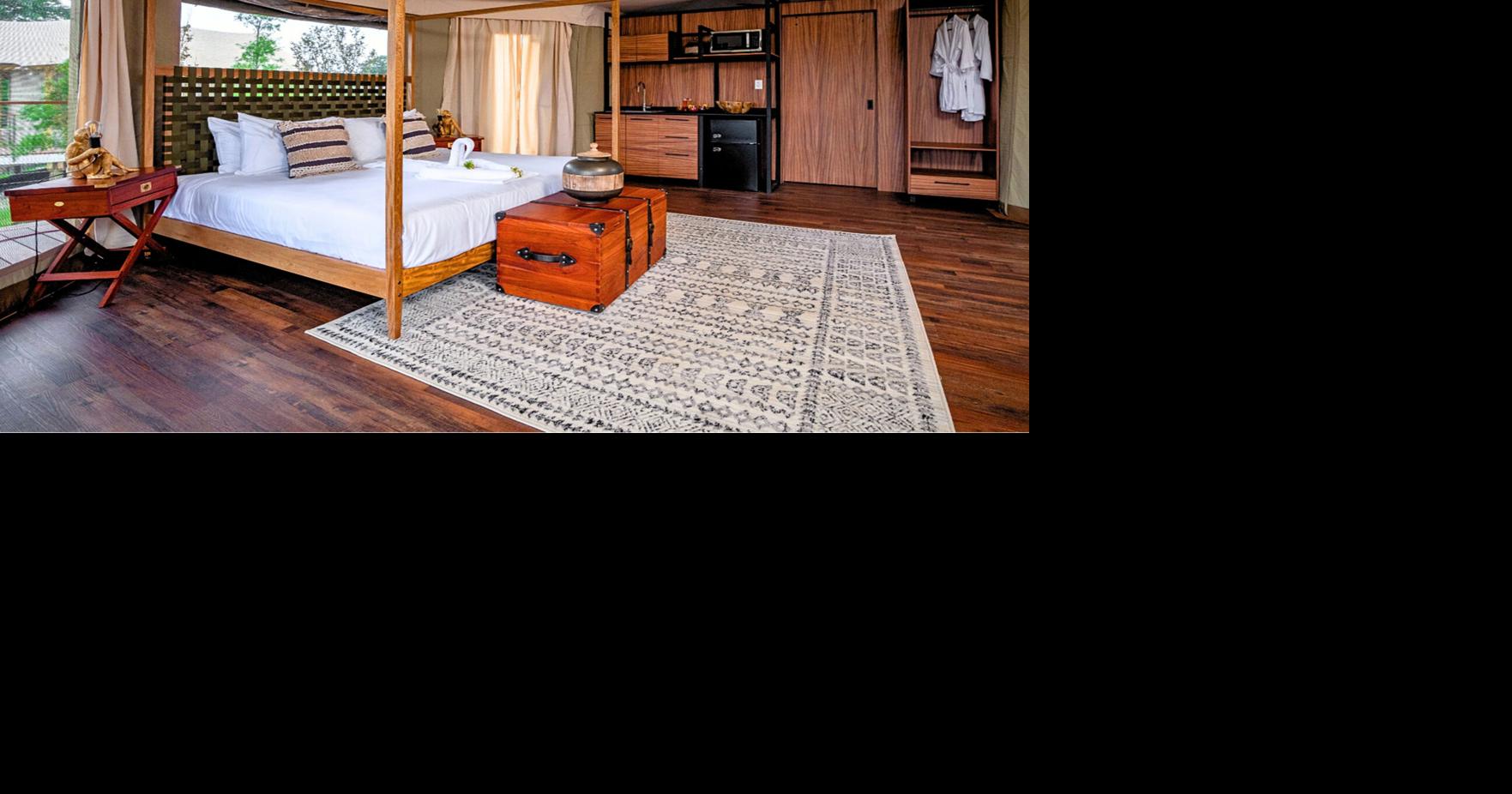 You can pretend you're on an African safari at this new glamping resort ...