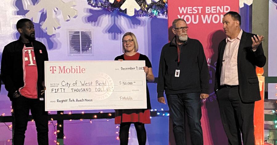 T-Mobile donates $50K to Regner Beach House project | Washington Co ...