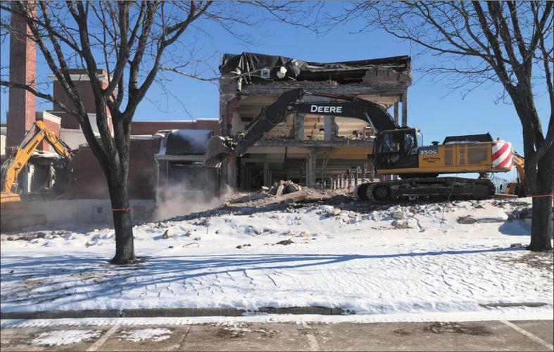 Demolition underway for former Moor Mud Baths building | Waukesha Co ...