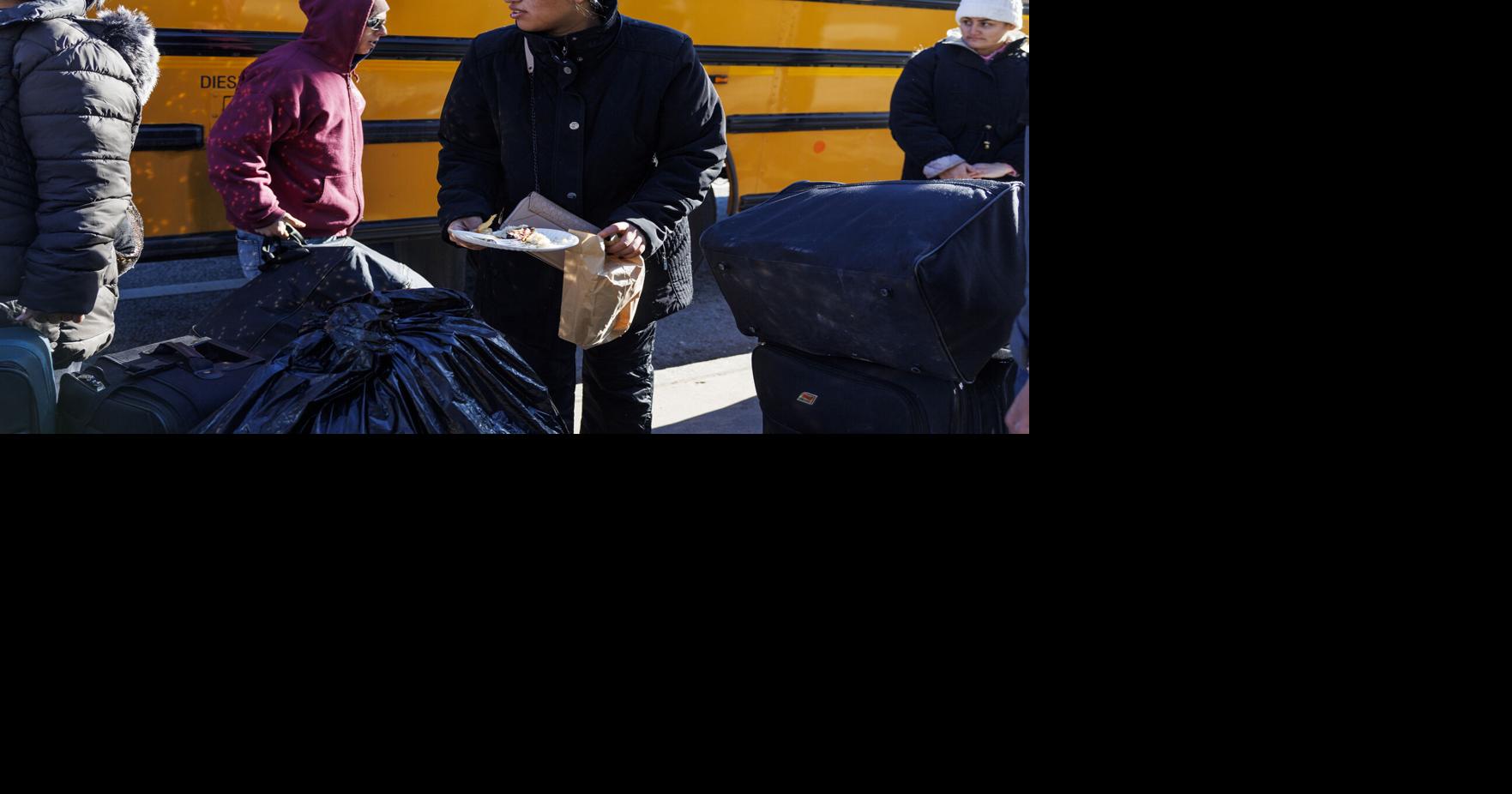 As Chicago's police stations are cleared, some migrant families are ...