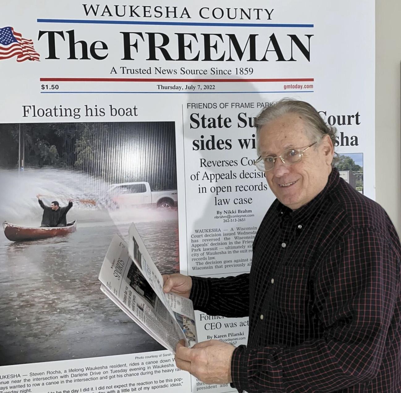 A Freeman legend: Tom Badger to retire after decades-long newspaper ...