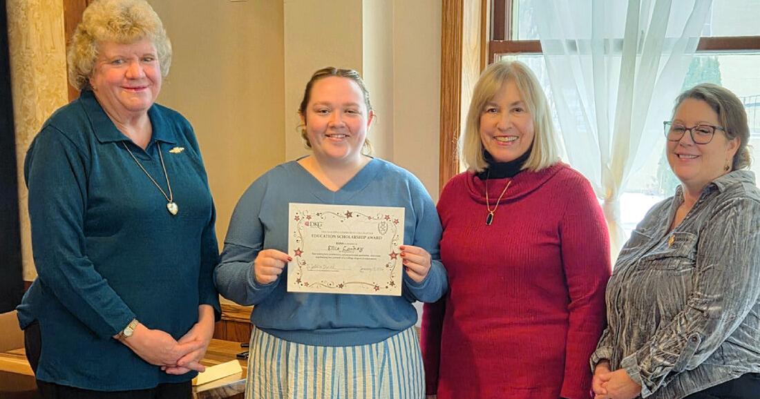 DKG Chi Chapter presents CUW Scholarship award | Ozaukee Co. News ...