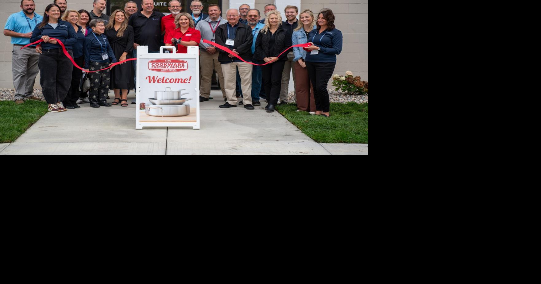 West Bend cookware outlet store celebrates return | Washington Co. News ...