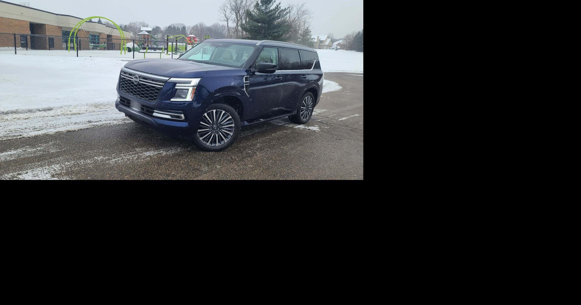 Auto review: Massive Nissan Armada trades fire with Detroit mega-utes ...