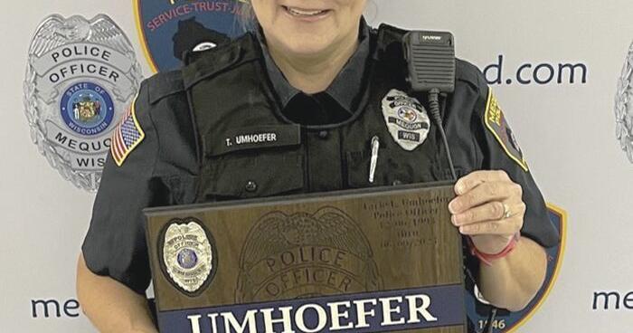 Mequon Police Department says goodbye to one officer, welcomes another ...