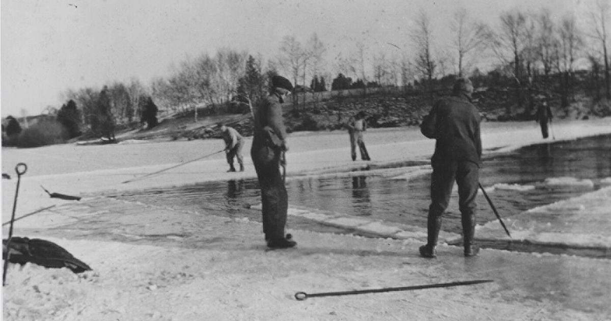 Scenes from the Past: Ice harvesting in the early 1900s | Ozaukee Co ...