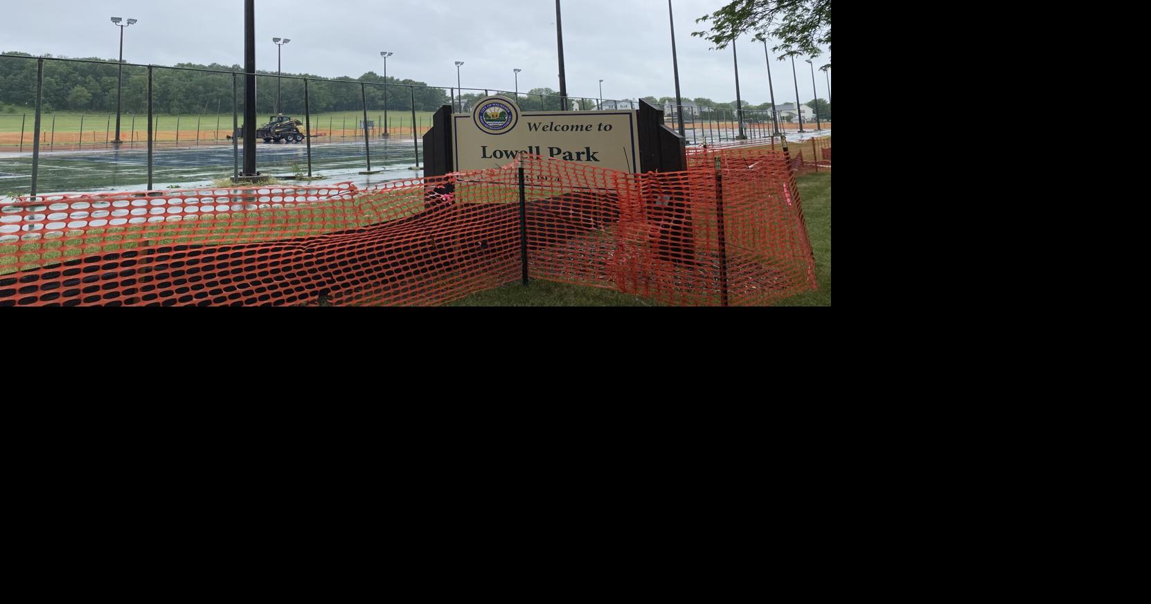 Lowell Park tennis courts now under construction | Waukesha Co. News ...