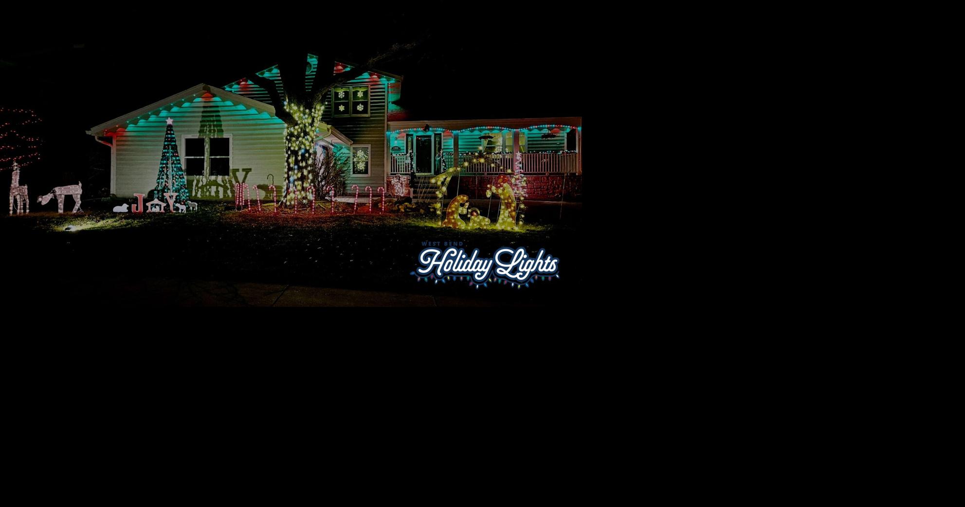 West Bend debuts holiday lights map for Christmas | Washington Co. News ...