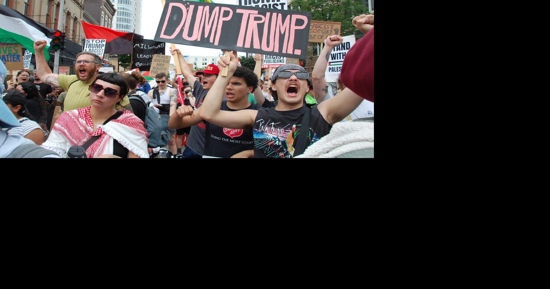Protesters, activists spread messages at the RNC | Local News | gmtoday.com