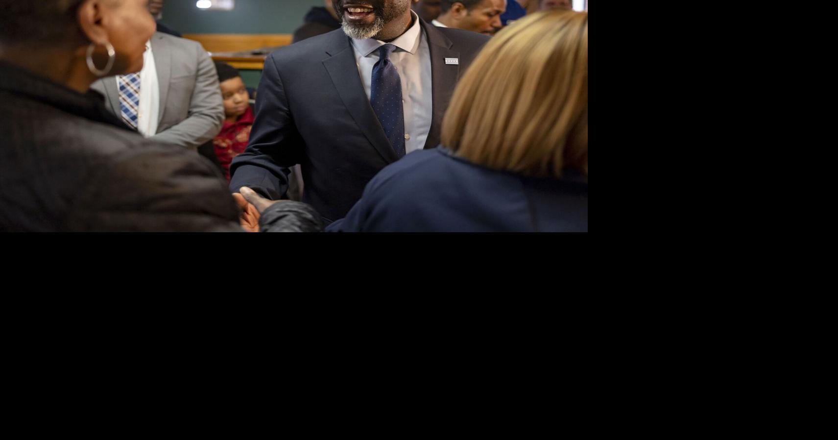 As he prepares to be Chicago mayor, Brandon Johnson steering through ...