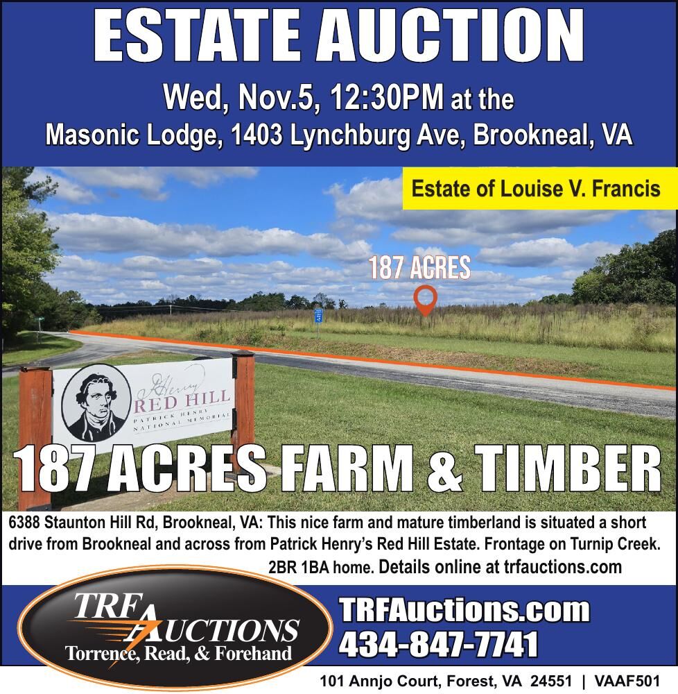 TORRENCE, READ & FOREHAND AUCT