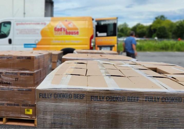 Danville's God’s Storehouse receives semi-truck load of food from ...