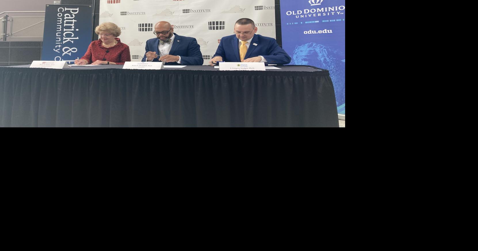 ODU to launch satellite campus at Danville's Institute for ...