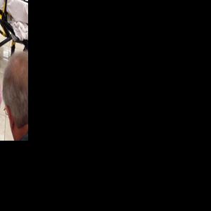 Fake heart attack in department store demonstrates hospital skills