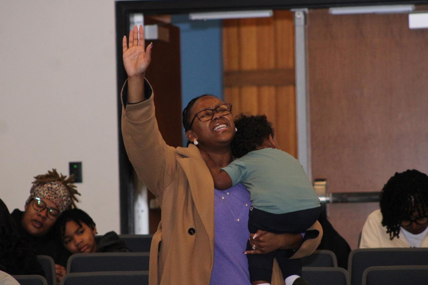 Back to School Prayer Mic Toss hosted in Danville