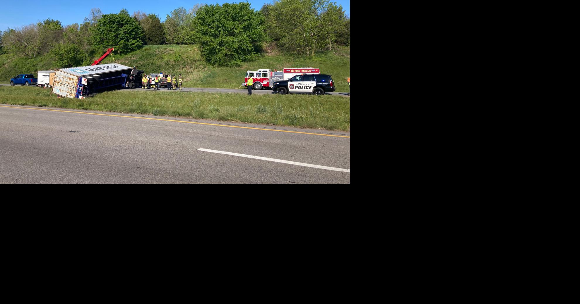 77-year-old driver airlifted after tractor-trailer flips on U.S. 29 in ...