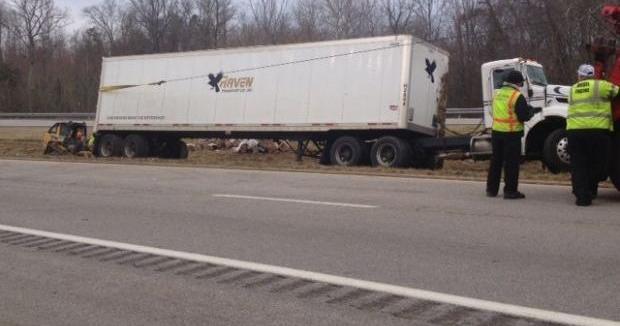 Driver charged in tractor trailer wreck in Danville